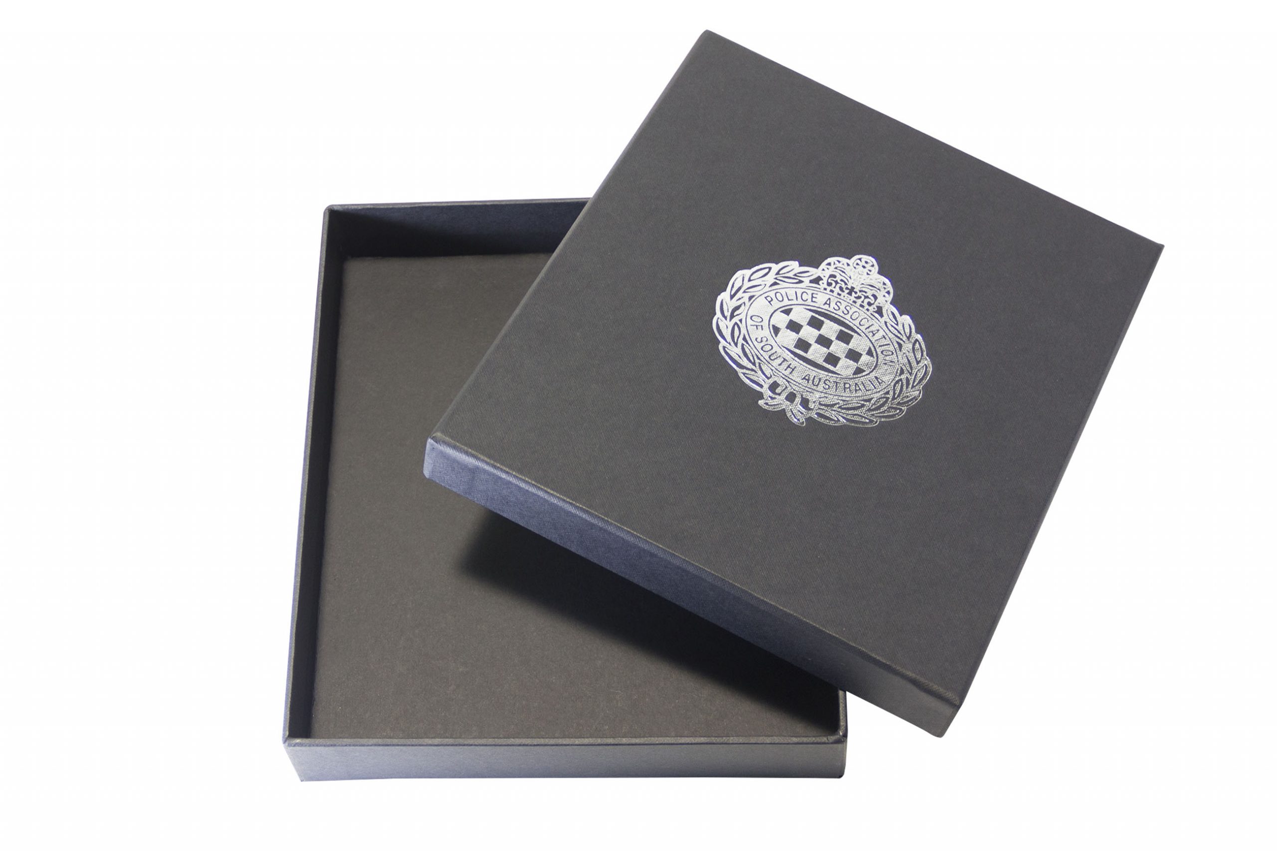 Police SA Rigid Box & Lid Packaging - Foldercorp