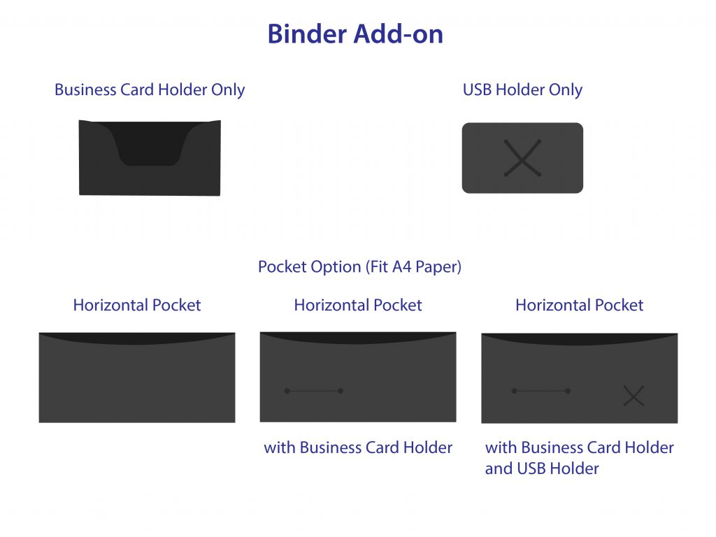 30mm A4 Print Wrap Ring Binder - Foldercorp