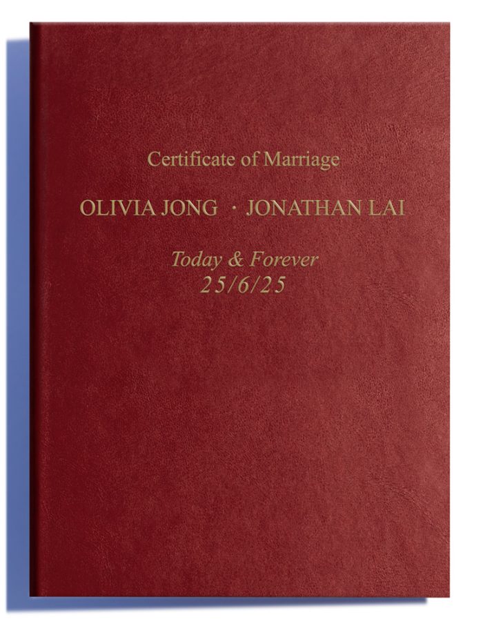 A4 Certificate Holder with Custom Artwork | Design Online | Supply